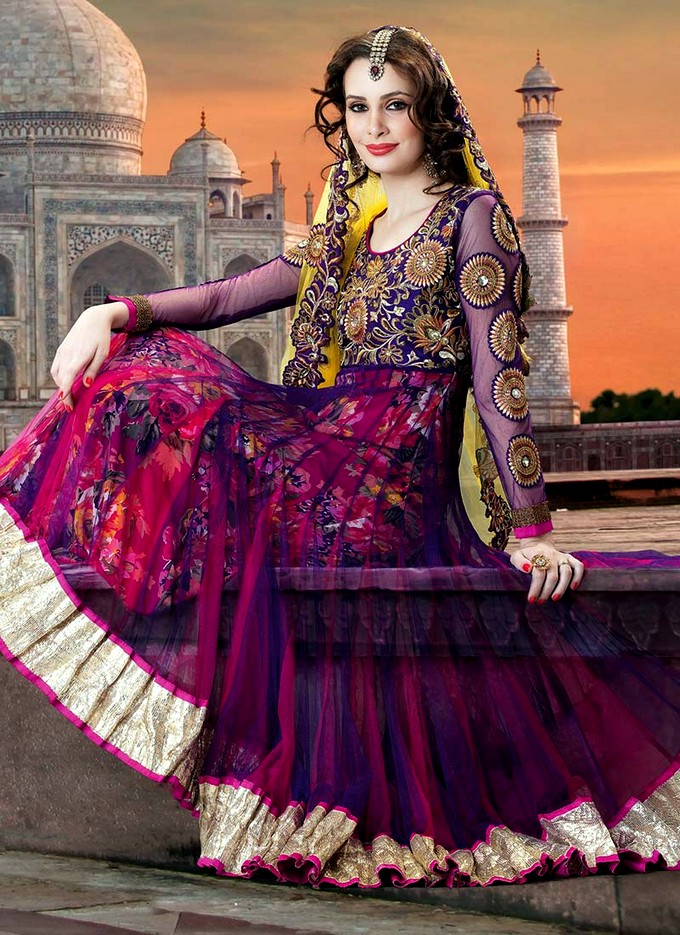 New Anarkali Suits | Indian Anarkali Fashion 2013-2014 - She9 | Change ...