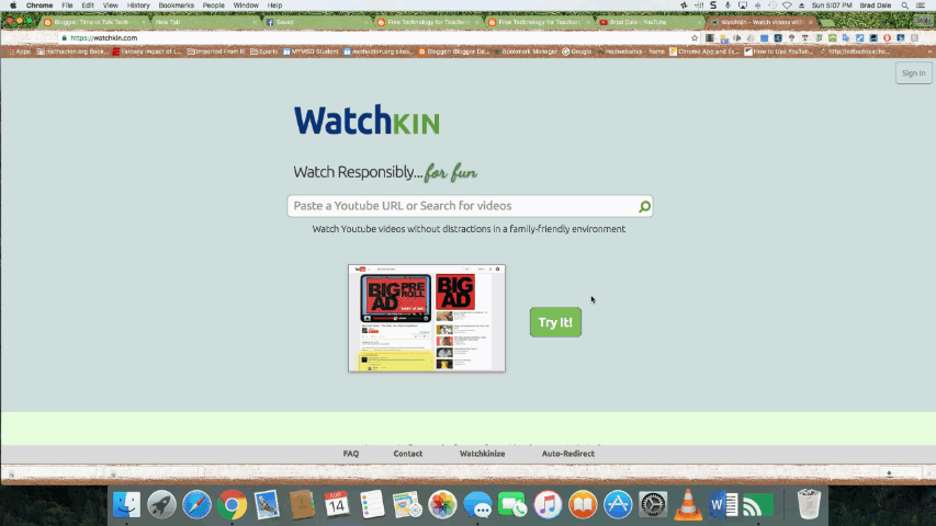 Time to Talk Tech : Want to show YouTube videos without distractions ...