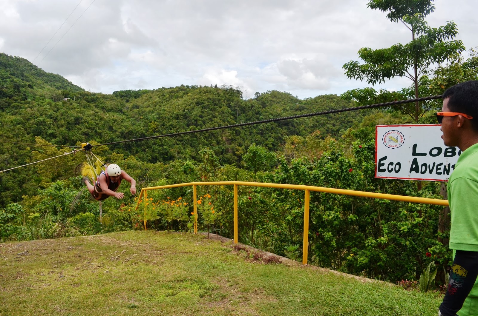 Bohol Zipline : Loboc Eco Adventure Park