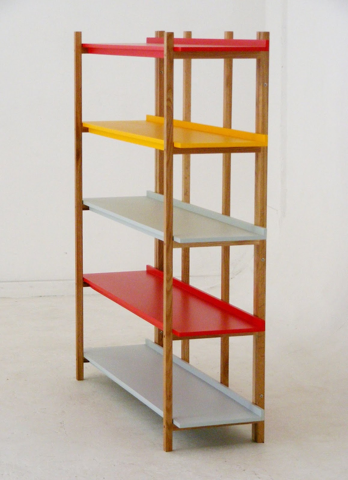 VAMP FURNITURE: A multi-coloured shelf made by Vamp_30 November 2018