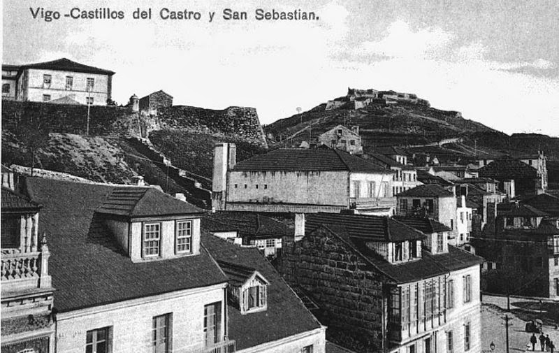 arqueovigo: El castro de Vigo en las postales antiguas (II)