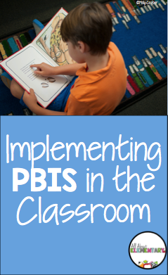 PBIS in the Classroom - All About Elementary