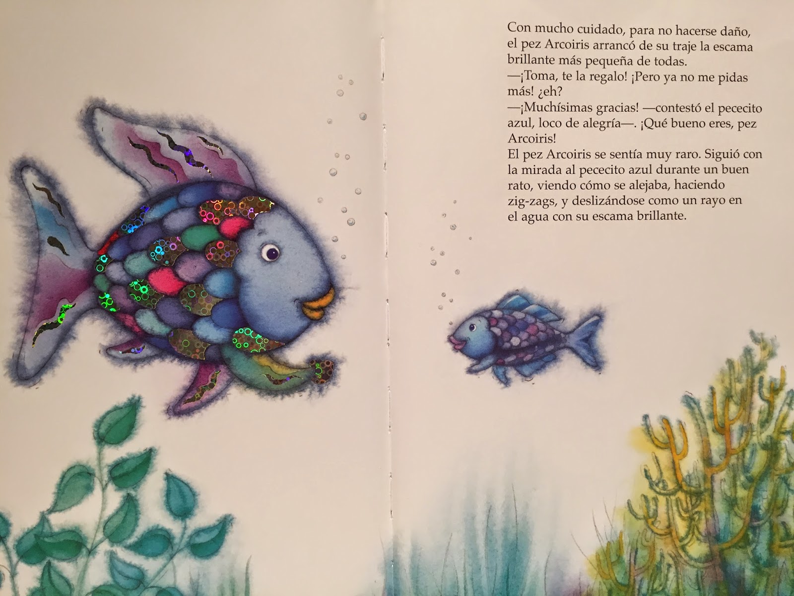 Nuestro Rinconcito Mágico: Actividad, Bloque 1 "El Pez Arcoiris"