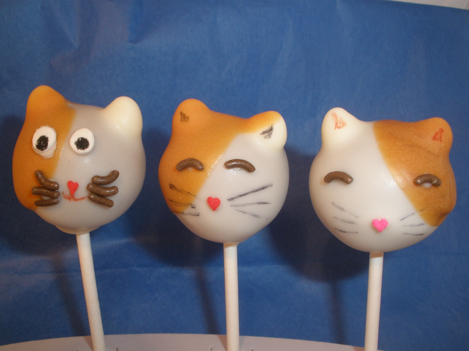 Sara's Loves: Cat Fundraiser Cake Pops
