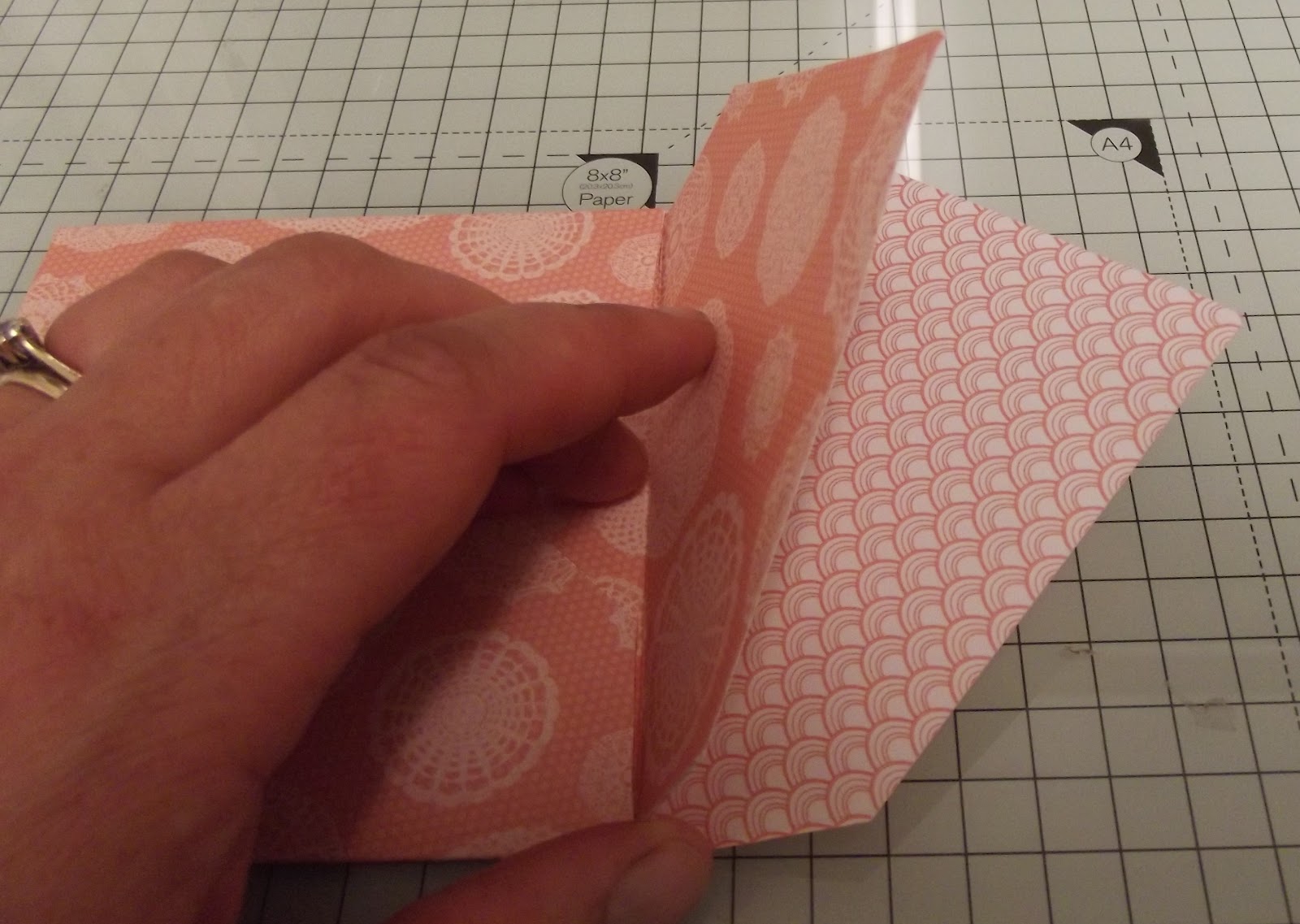 Night Owl Designs: Triangle Fold Card Tutorial