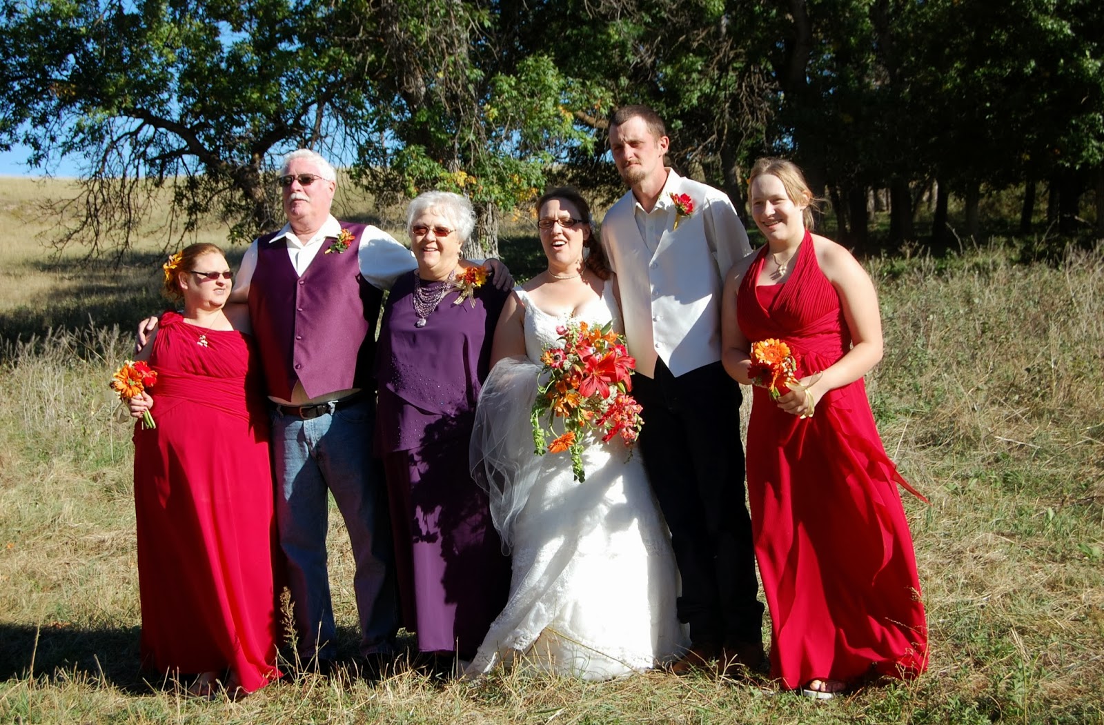 Nana Porcupine: Our first "COW PASTURE" wedding