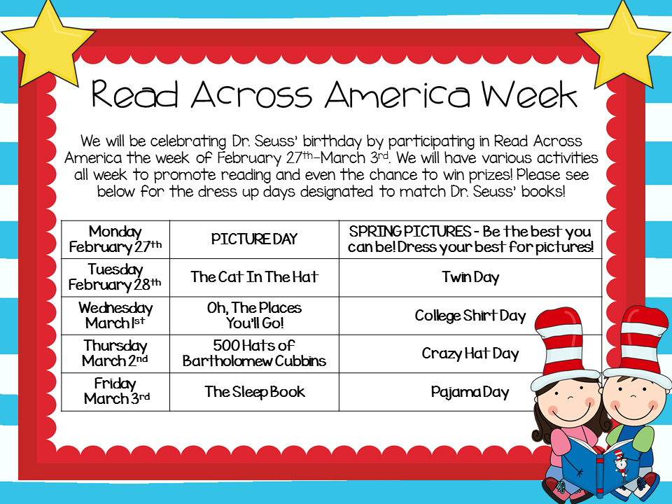 Printable Read Across America Activities