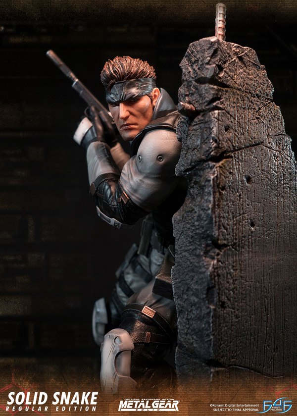 Metal Gear Solid - Solid Snake statue (First 4 Figures)