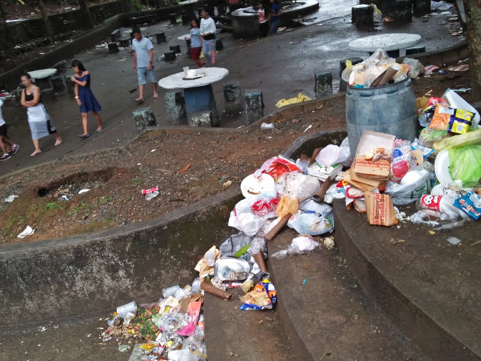 The Trashing of the Our Lady of Lourdes Grotto in San Jose del Monte City