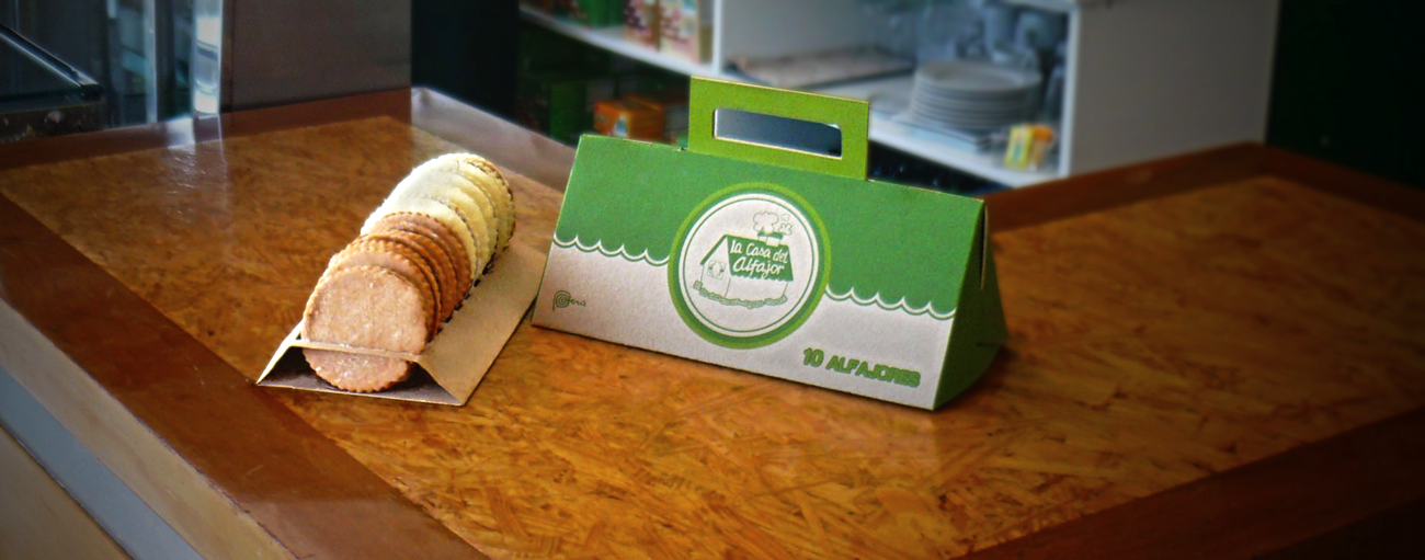 Diseños GC: PACKAGING ECOLOGICO (CASA DEL ALFAJOR)