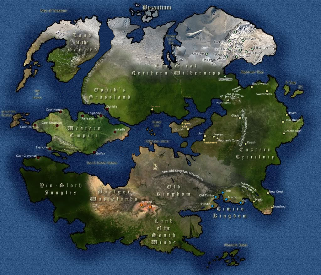 Dark Paths and Wandered Roads: The Sundered Lands