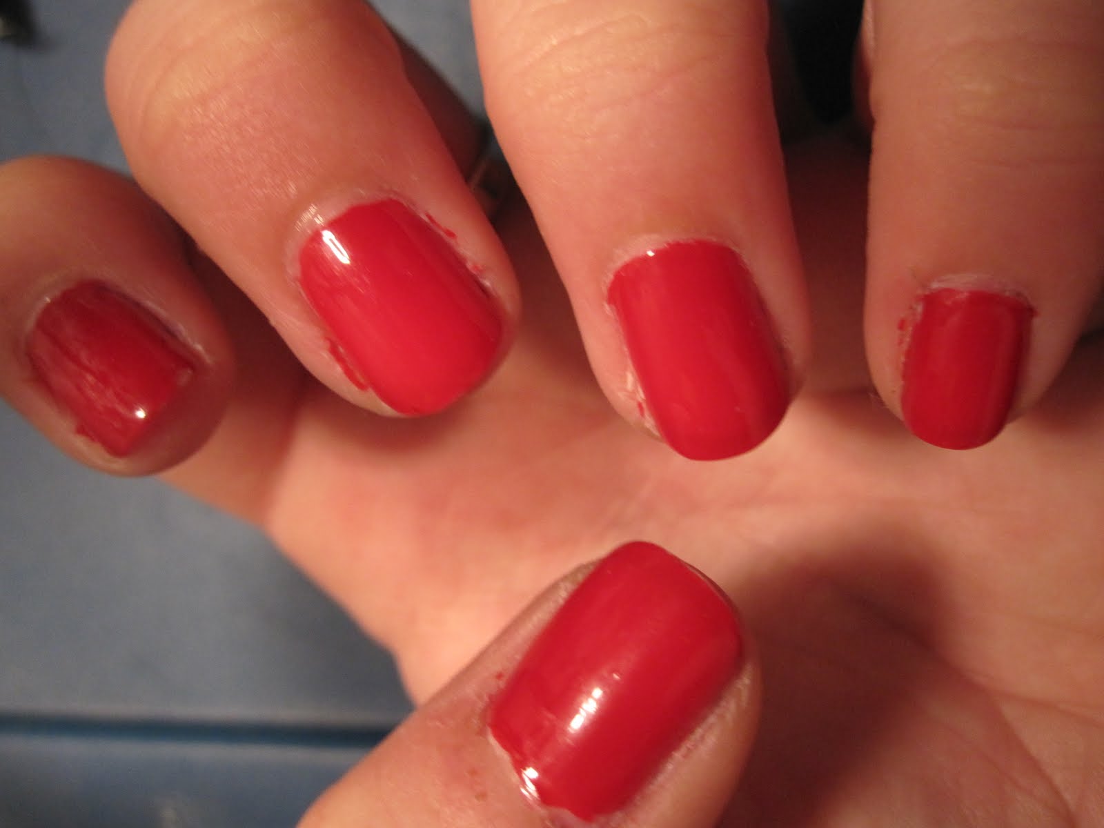 Big Apple Red Nails