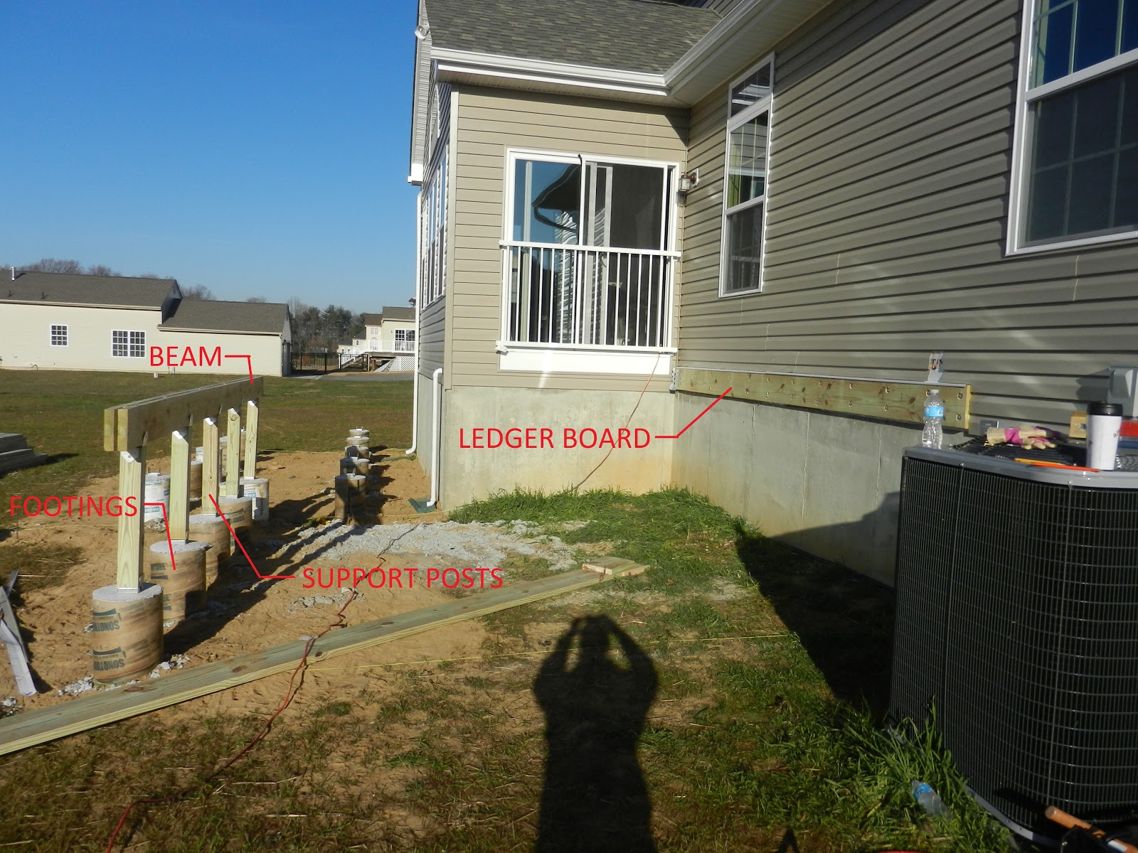 Deck Update #2: Upper Level Framing Complete | Moving to the Country