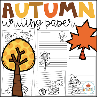 Fall Writing Paper | Classroom Freebies | Bloglovin’