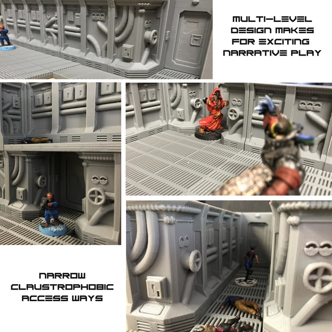 Tabletop Fix: Future Worlds - Modular Sci-Fi Terrain Kickstarter