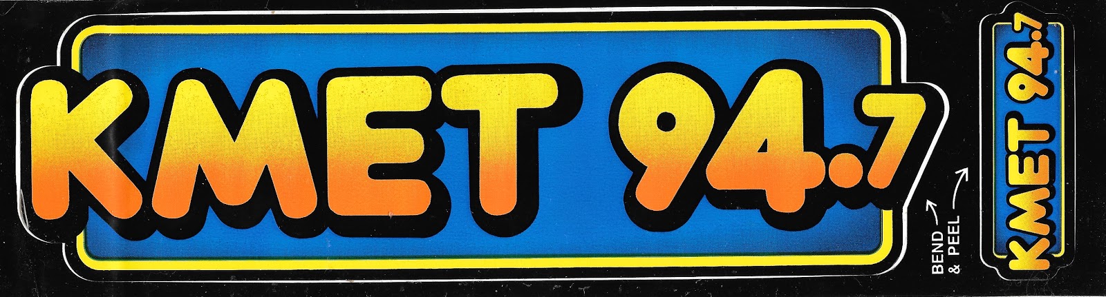 Radio Sticker of the Day: KMET