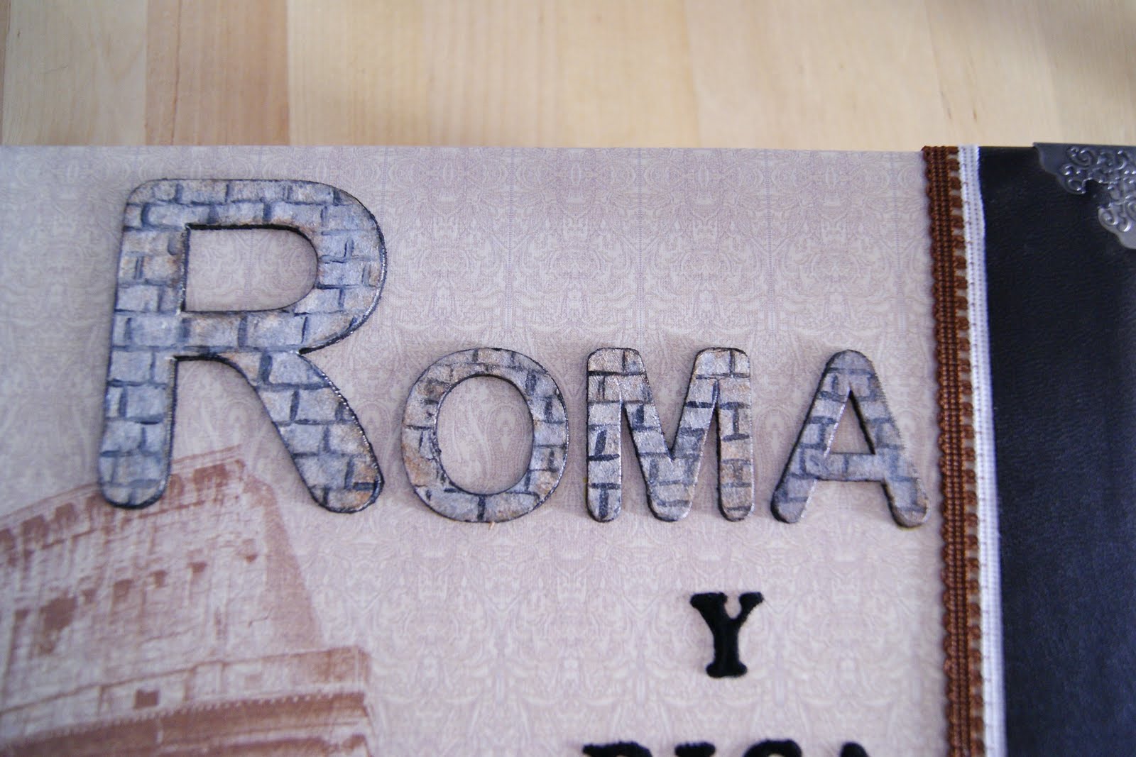 Lady scrapy: Album de Roma 2ª parte.