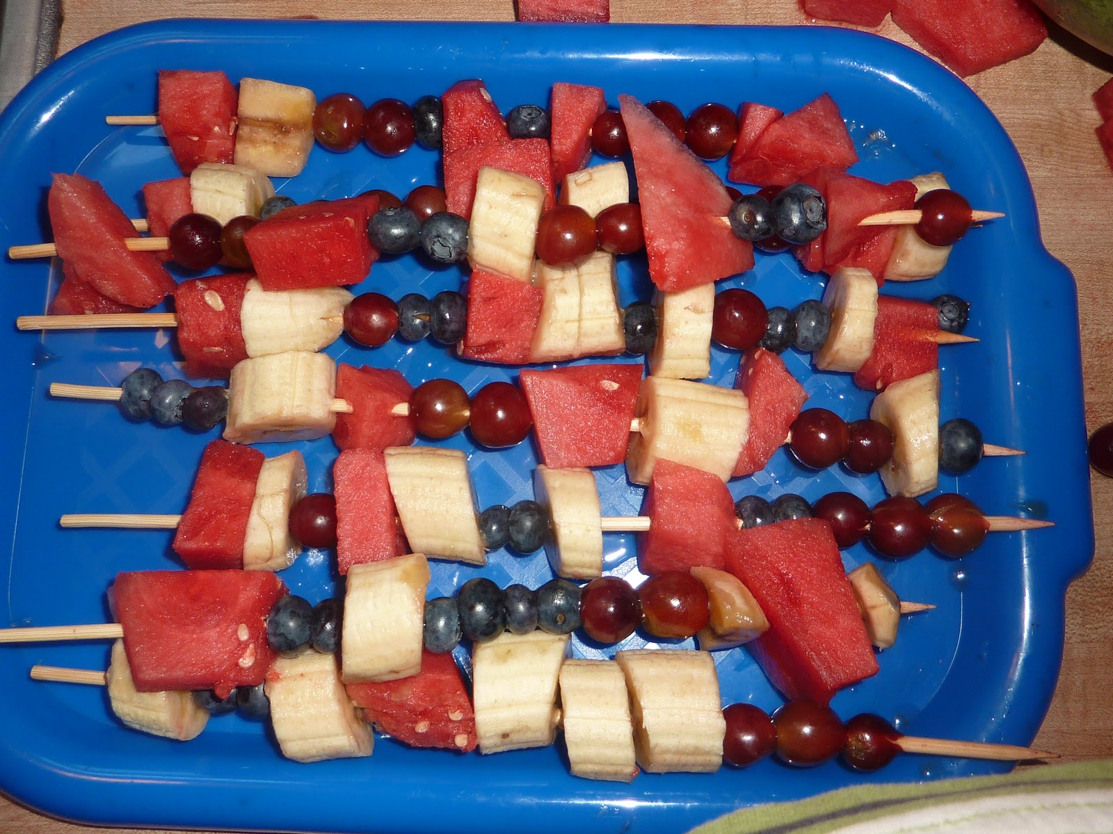 Red White and Blue Easy Snacks