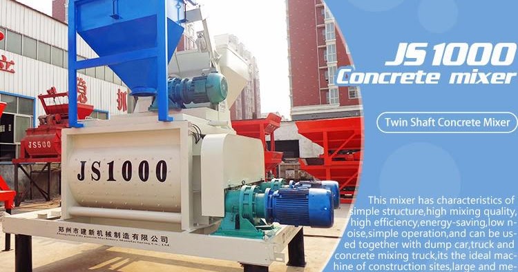 Zhengzhou Jianxin Machinery Co., Ltd: Competitive Price Js1000 Concrete ...
