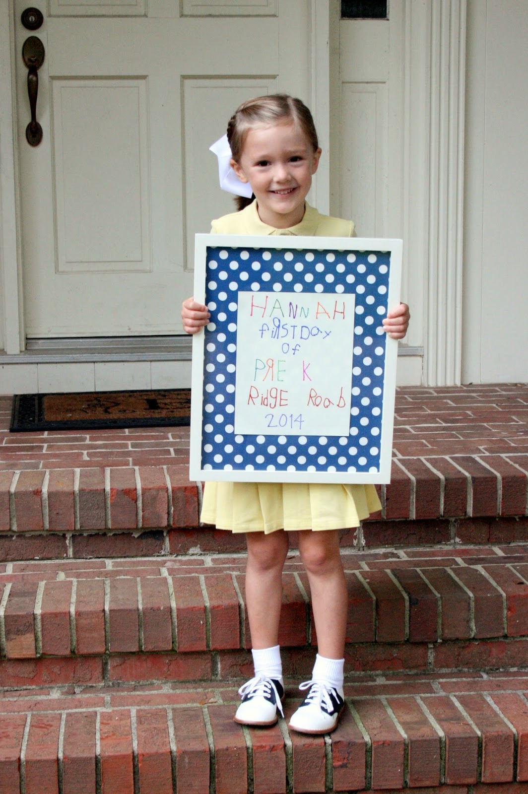 evergreen drive: first day of big school!