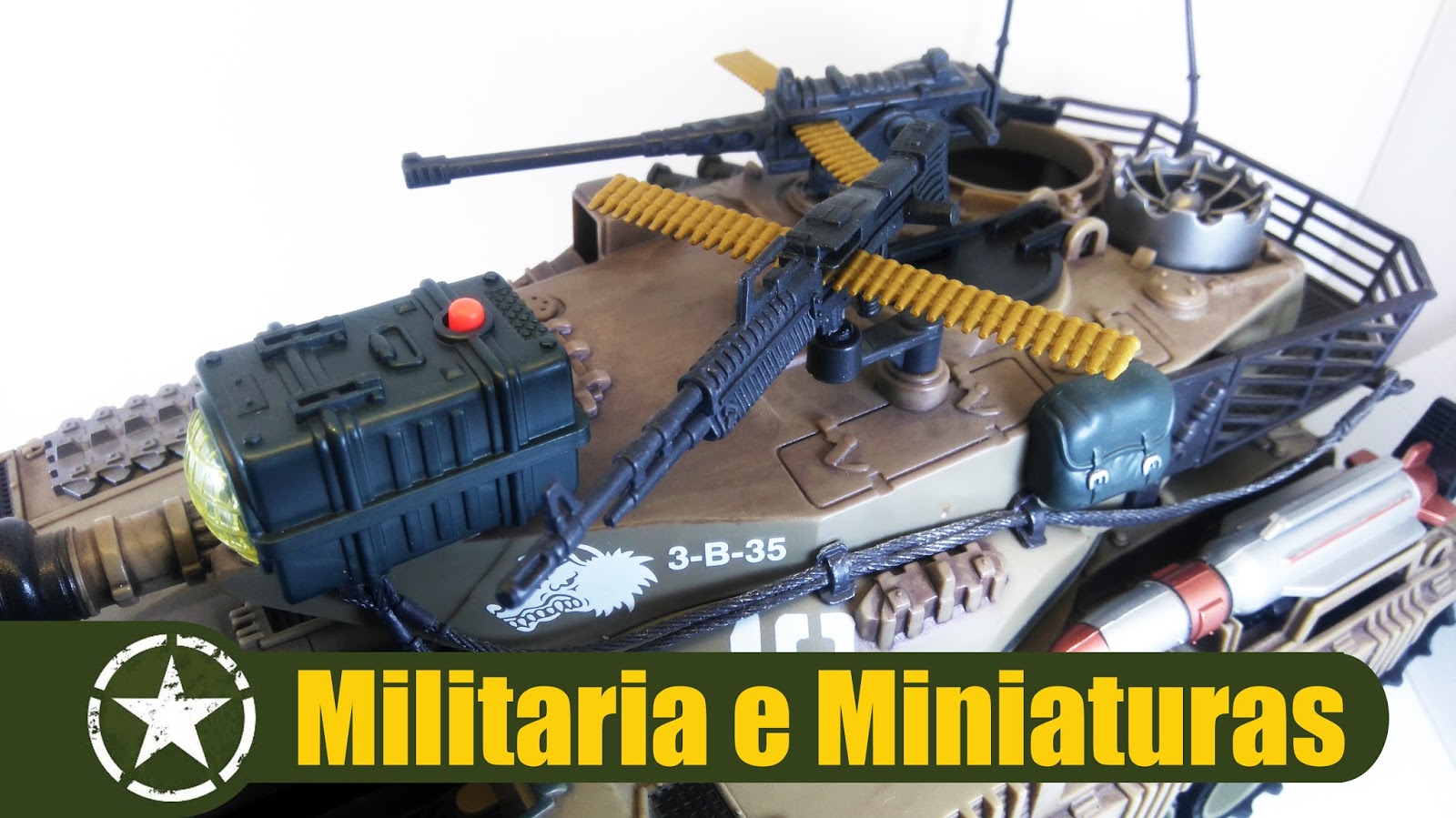 Militaria e Miniaturas: Tank de guerra “Freedom Force”