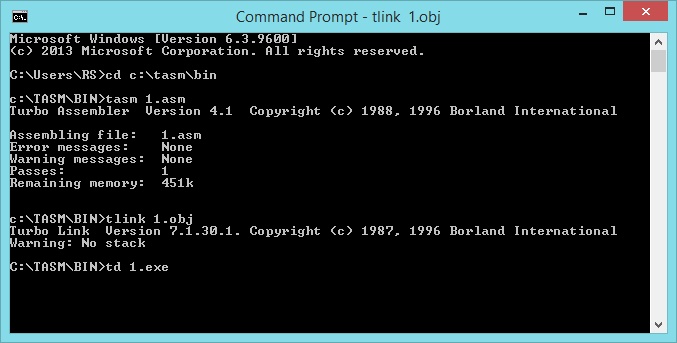 Assembly Language Programming 8086 Assembly Language Programming