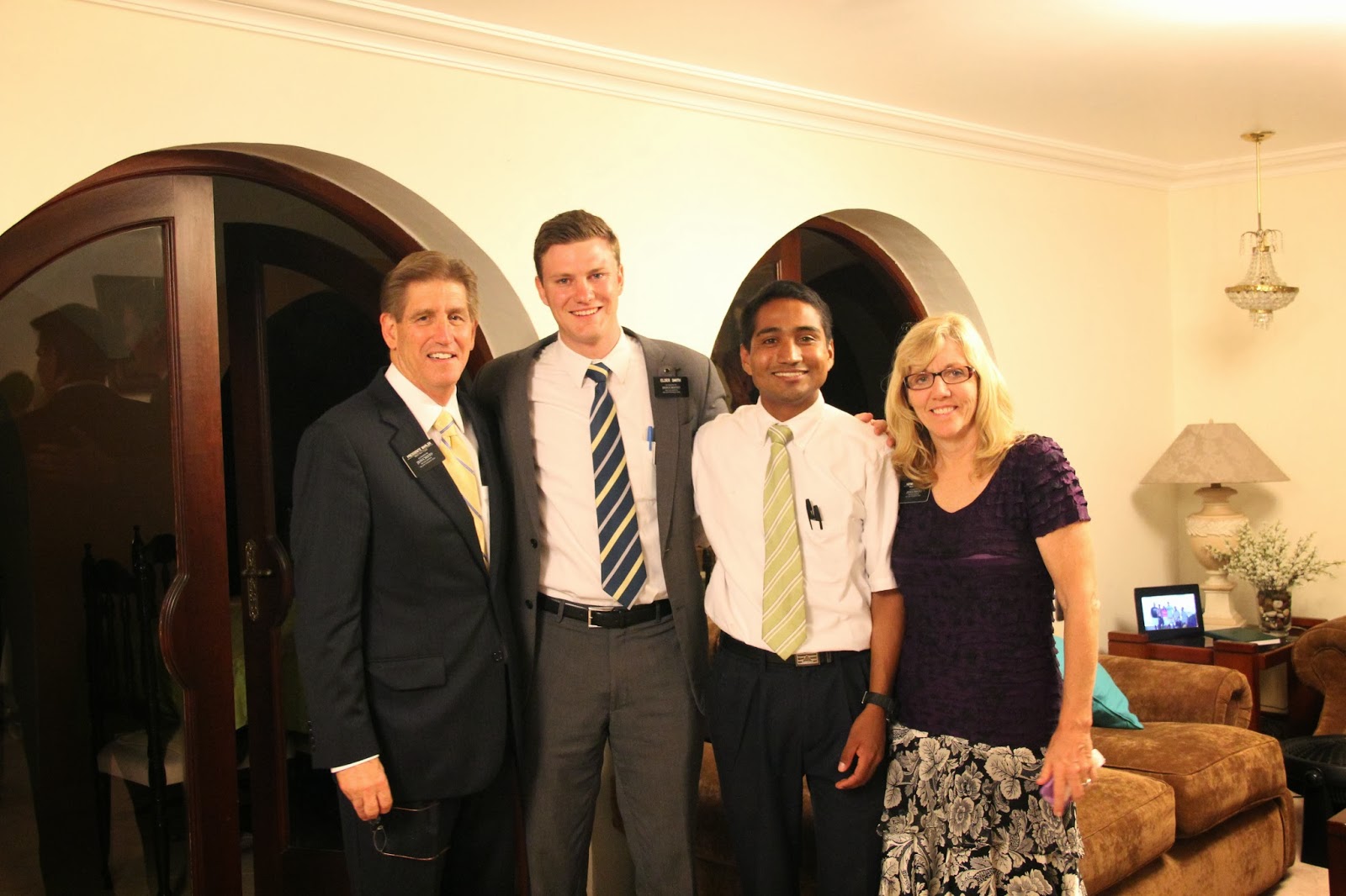Marler Missionaries : Elder Smith heads for home
