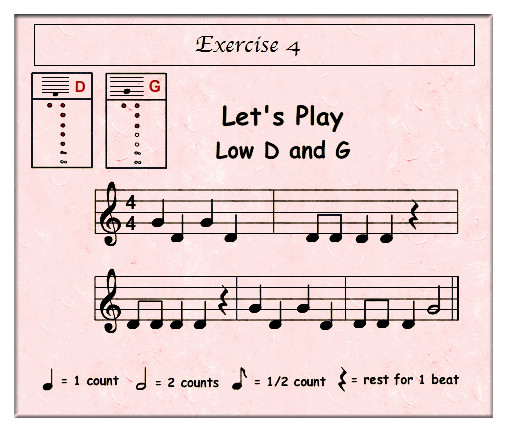 Amazing Recorder: Lesson 8 - Learning to Play Low D