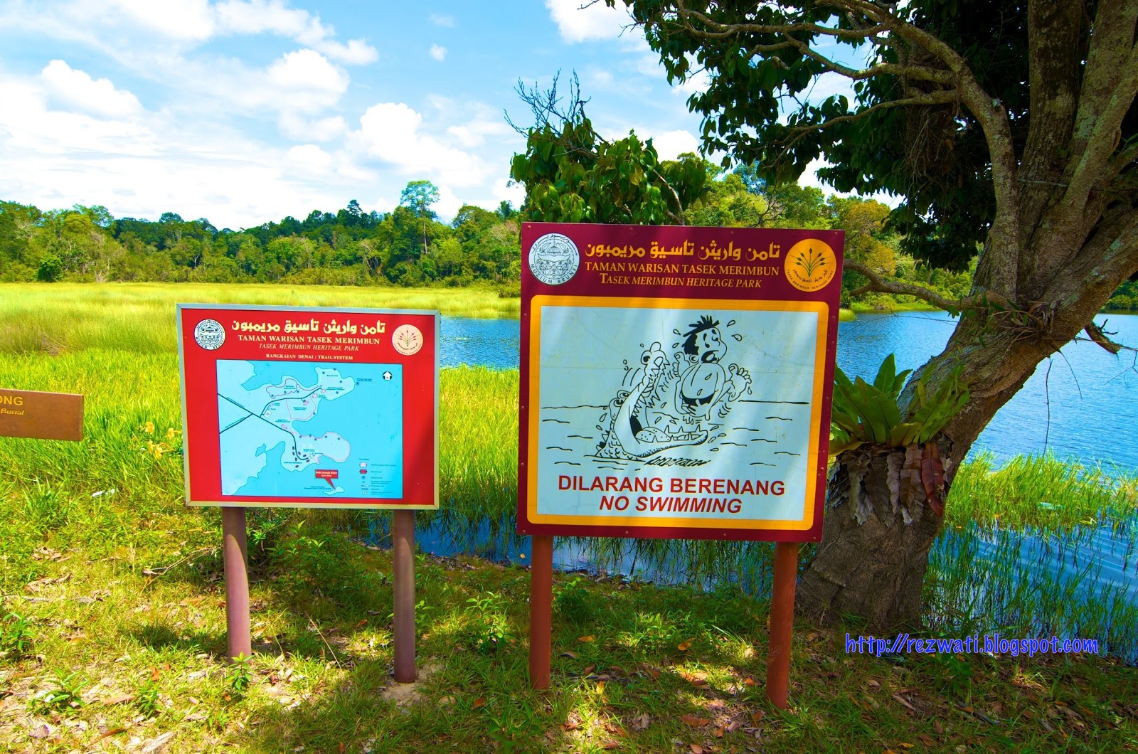 Wind of Change: Tasek Merimbun Heritage Park, Tutong Brunei Darussalam