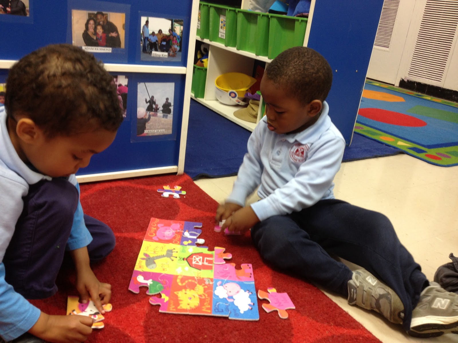 HH Preschool Class Reflections: Teamwork: Piecing together 24-piece ...