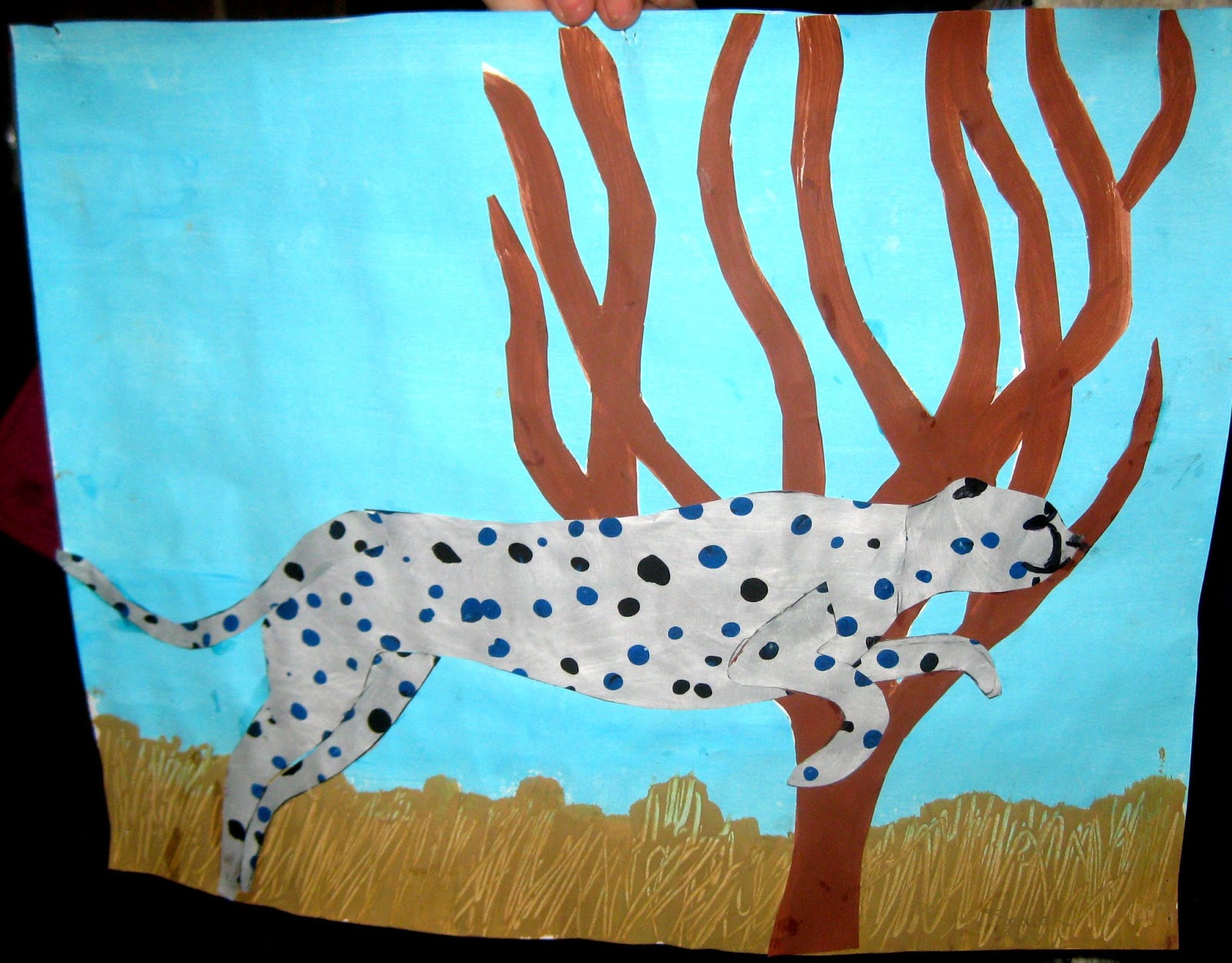 Mrs. Art Teacher!: Eric Carle inspired collages