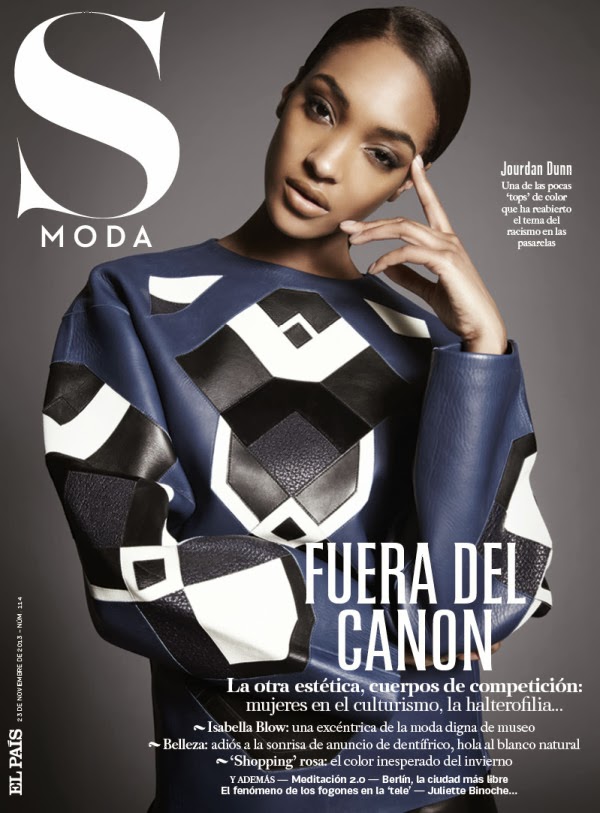 Jourdan Dunn by Alan Gelati Magazine Photoshoot For S Moda Magazine ...