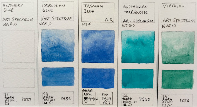 Jane Blundell Artist: Art Spectrum Artists' Watercolours