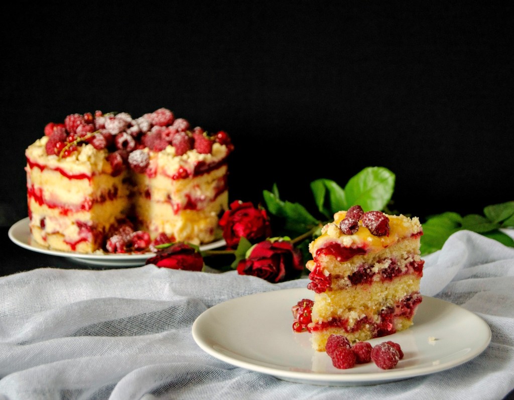 Raspberry Lemonade Cake