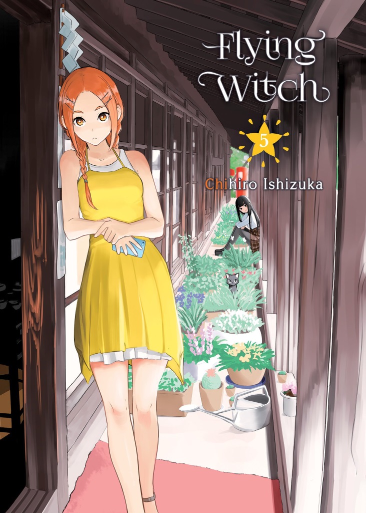MikeHattsu Anime Journeys: Flying Witch - Manga Covers