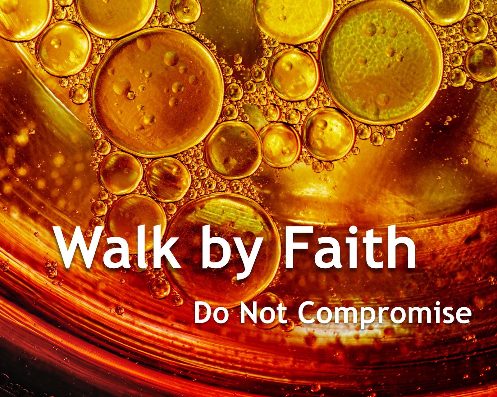 Empowered Bible Studies: Walk by Faith, Don’t Compromise