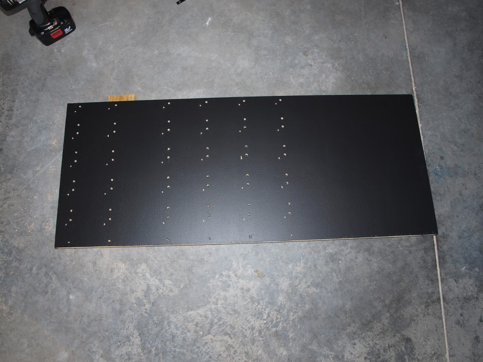 The Home Scientist: The Element Display: Backboard Construction