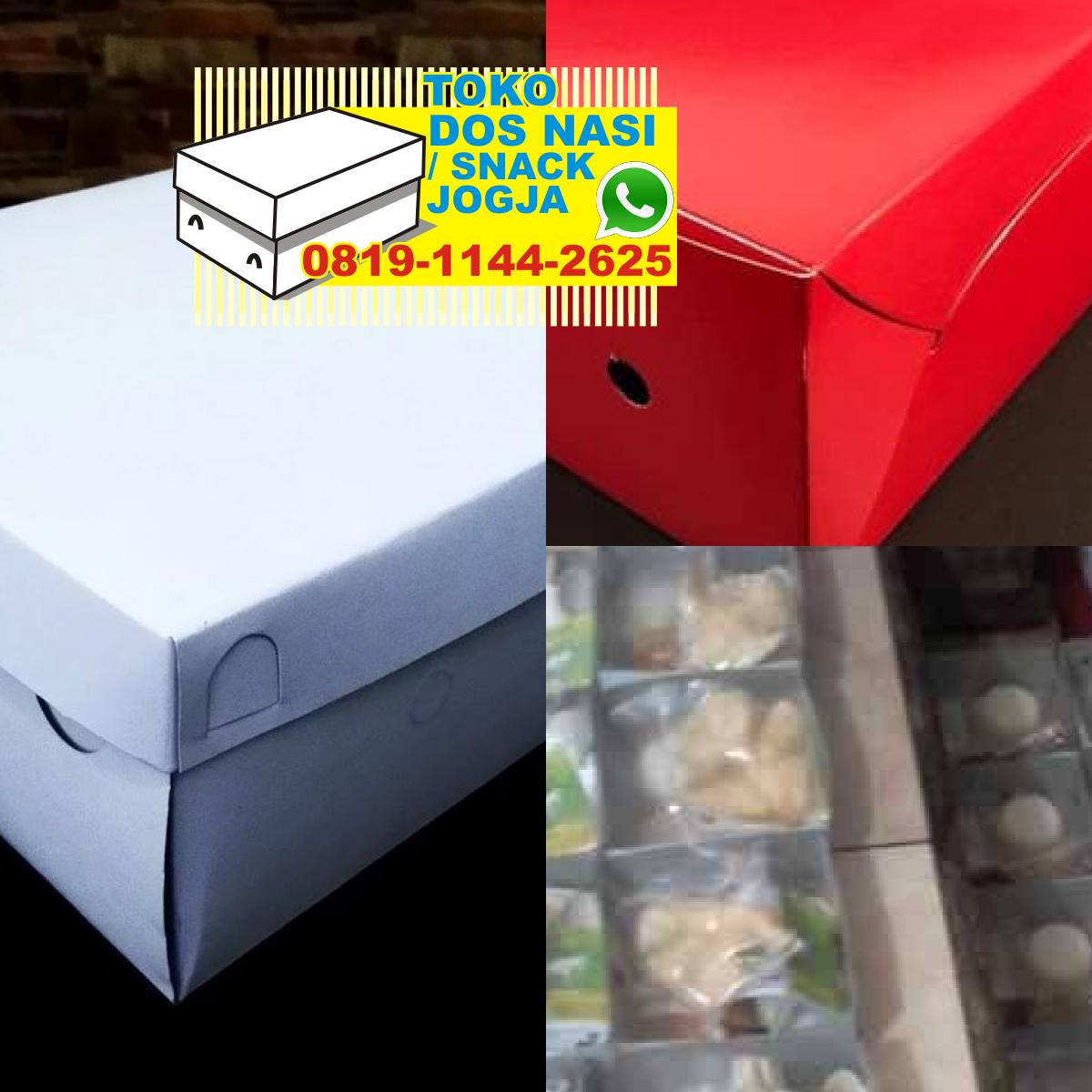 Kotak Nasi Sekat - 0819~1144~2625 (WA) dus snack kotak box nasi kertas ...