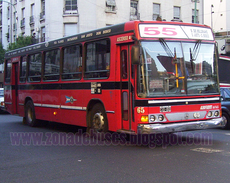 Colectibus - Zona de Buses: LINEA 55