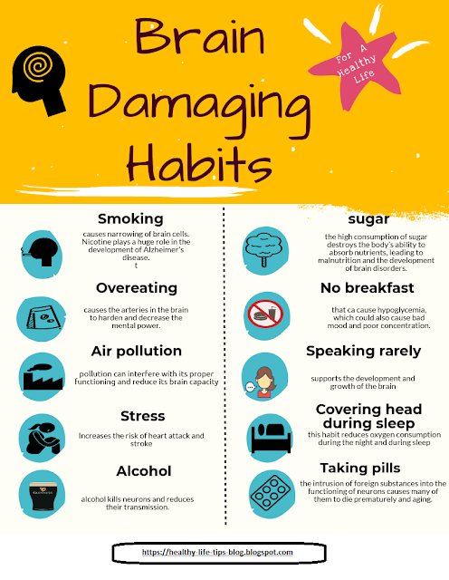 Brain Damaging Habits - For Healthy Life