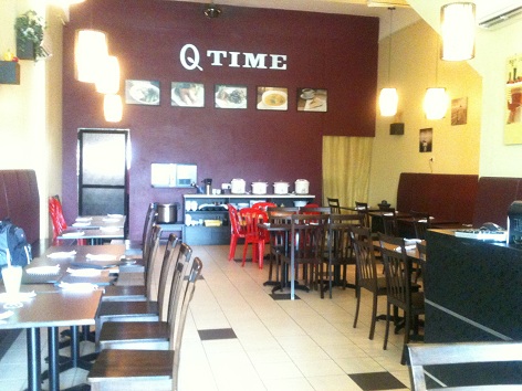Q Time Cafe Go Green