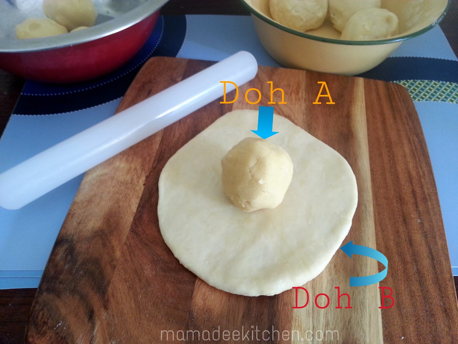 mamadee's kitchen: Karipap pusing rangup inti kentang