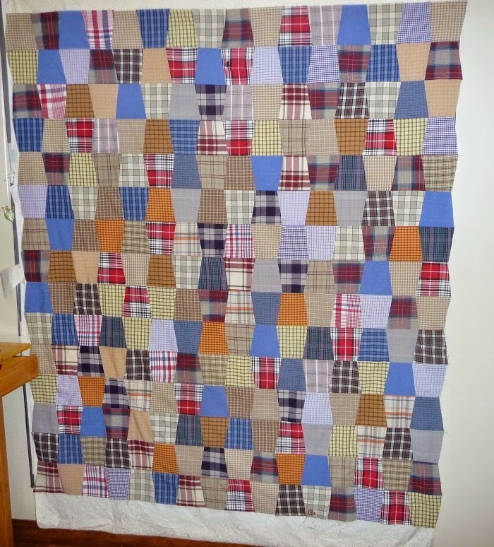 Nana Girl Quilts: Memory Quilt #1 is Done - on to #2