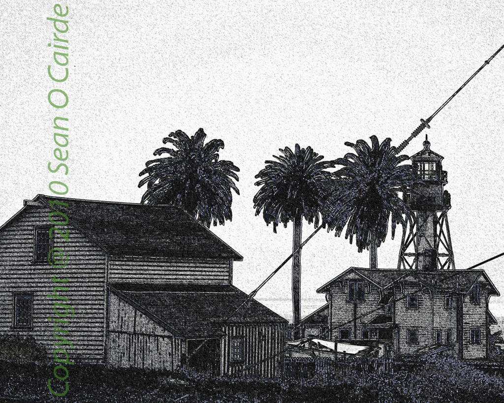 California's Majestic Lighthouse's: Pelican Point (Point Loma Lighthouse)