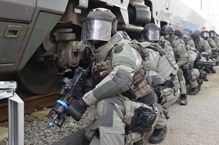 Gsg9 1/87 Unité spéciale: cgsu belgique belgium