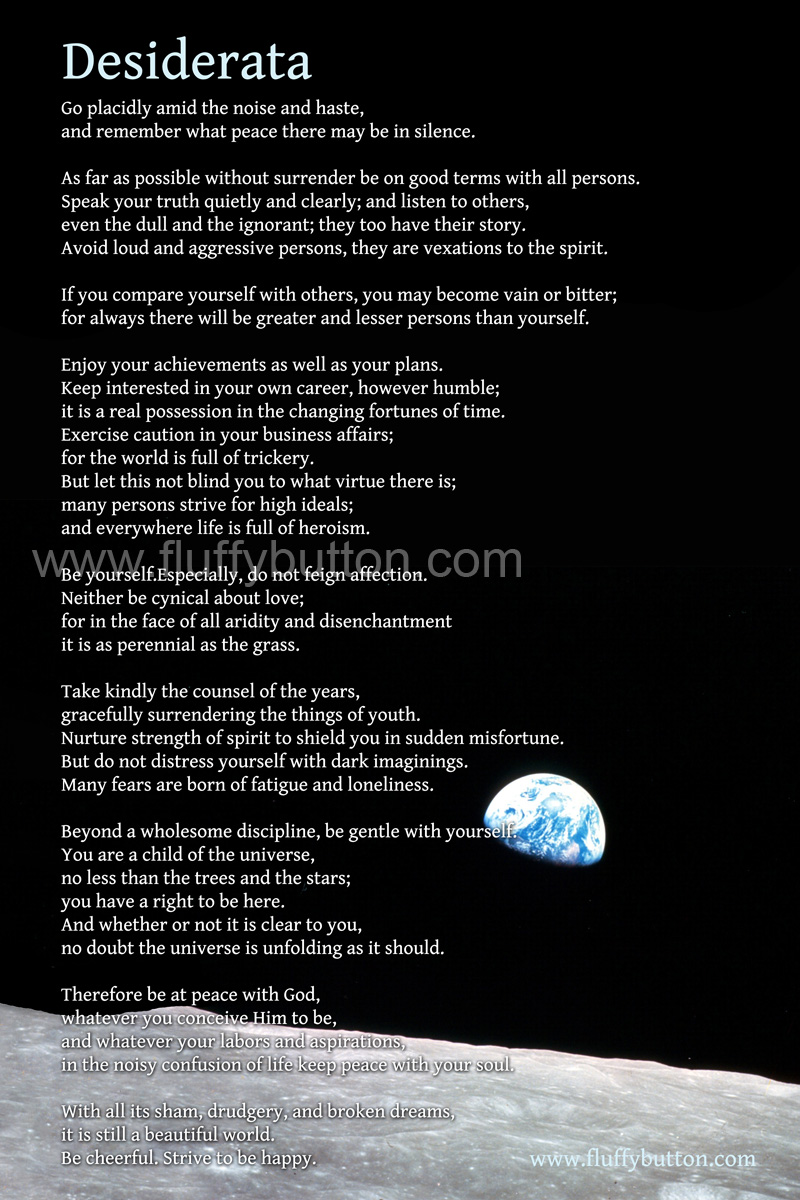 Desiderata
