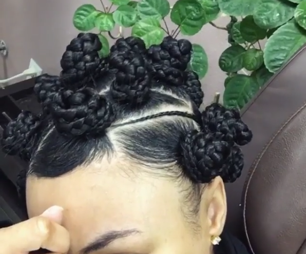 Blac Chyna shows off new hair style