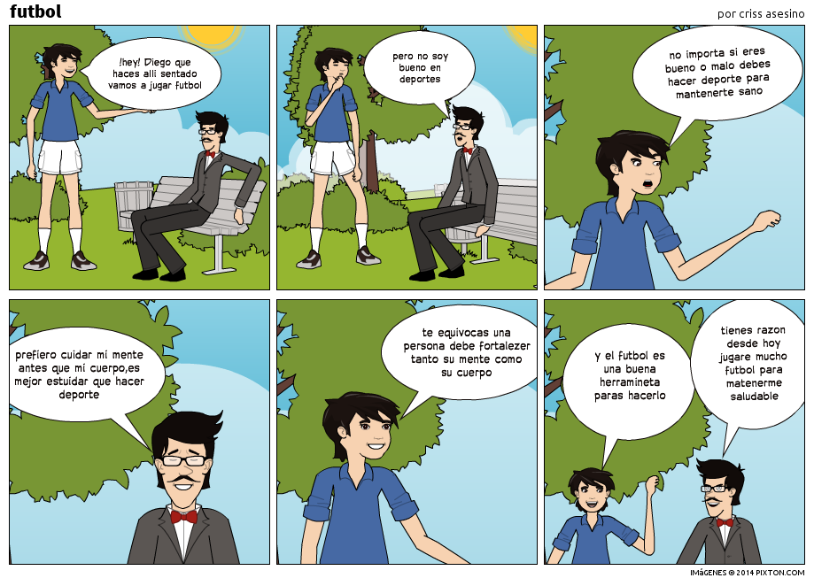 LOS DEPORTES: TIRAS COMICAS