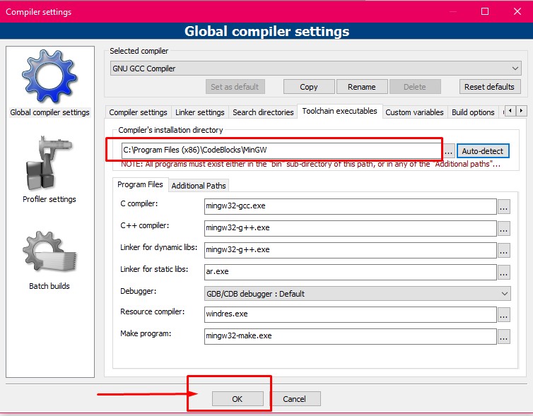 Mengatasi Invalid Compiler Pada Codeblocks Crystiana May Sari
