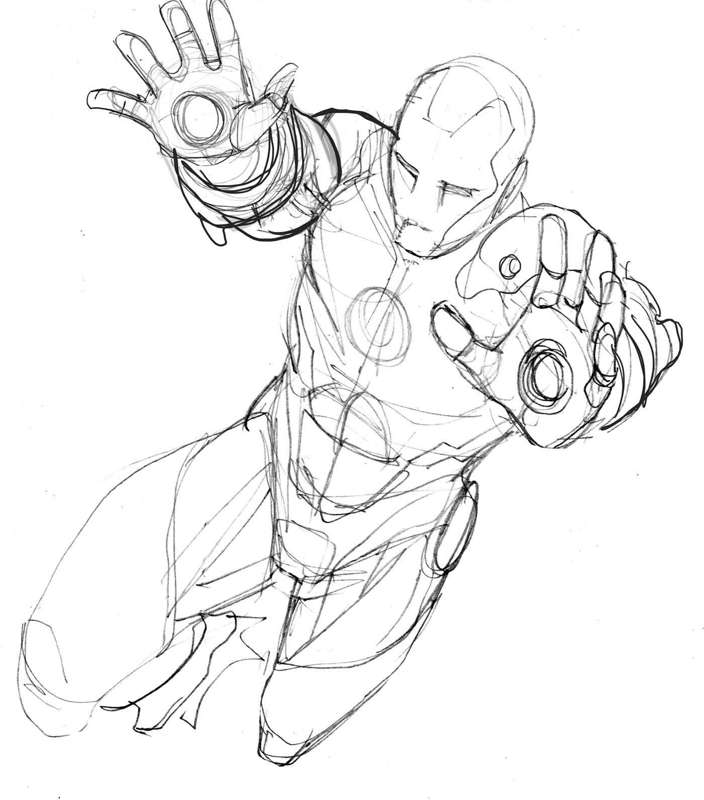 Robert Atkins Art: Iron Man...